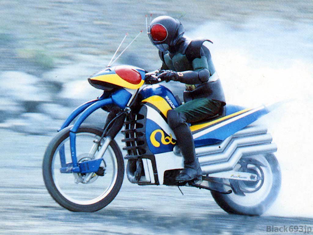 仮面ライダーBLACK/BLACK RXのマシンのベース車とは？ | K.T Dogear+